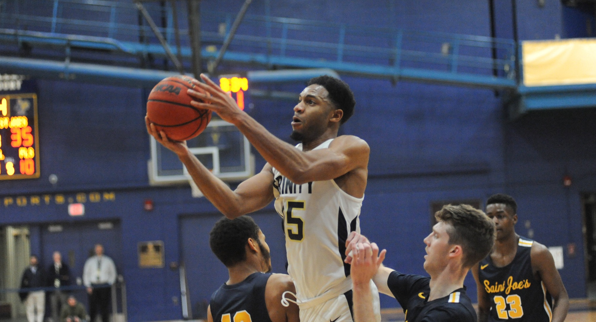 Trinity Men's Basketball Drops Close Contest At Springfield - Trinity ...