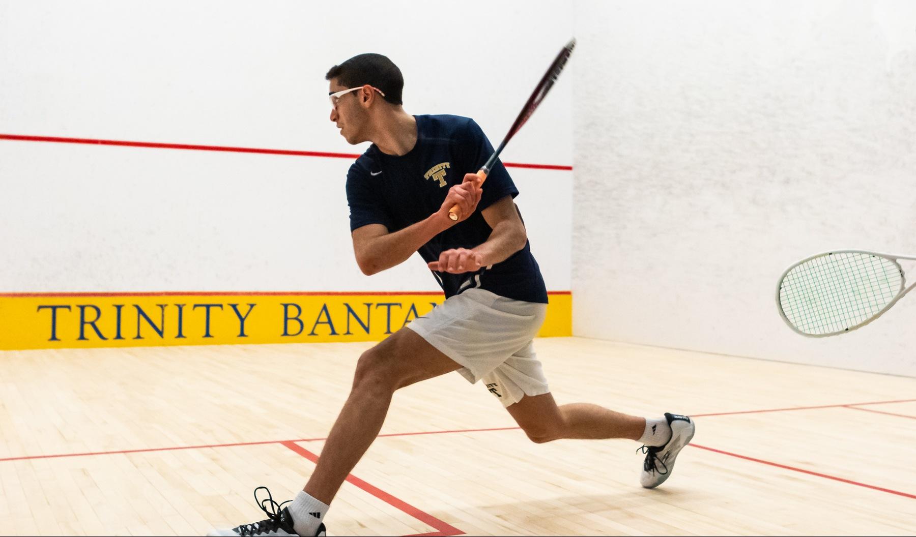 Men's Squash Defeats Dartmouth in Home Contest - Trinity College