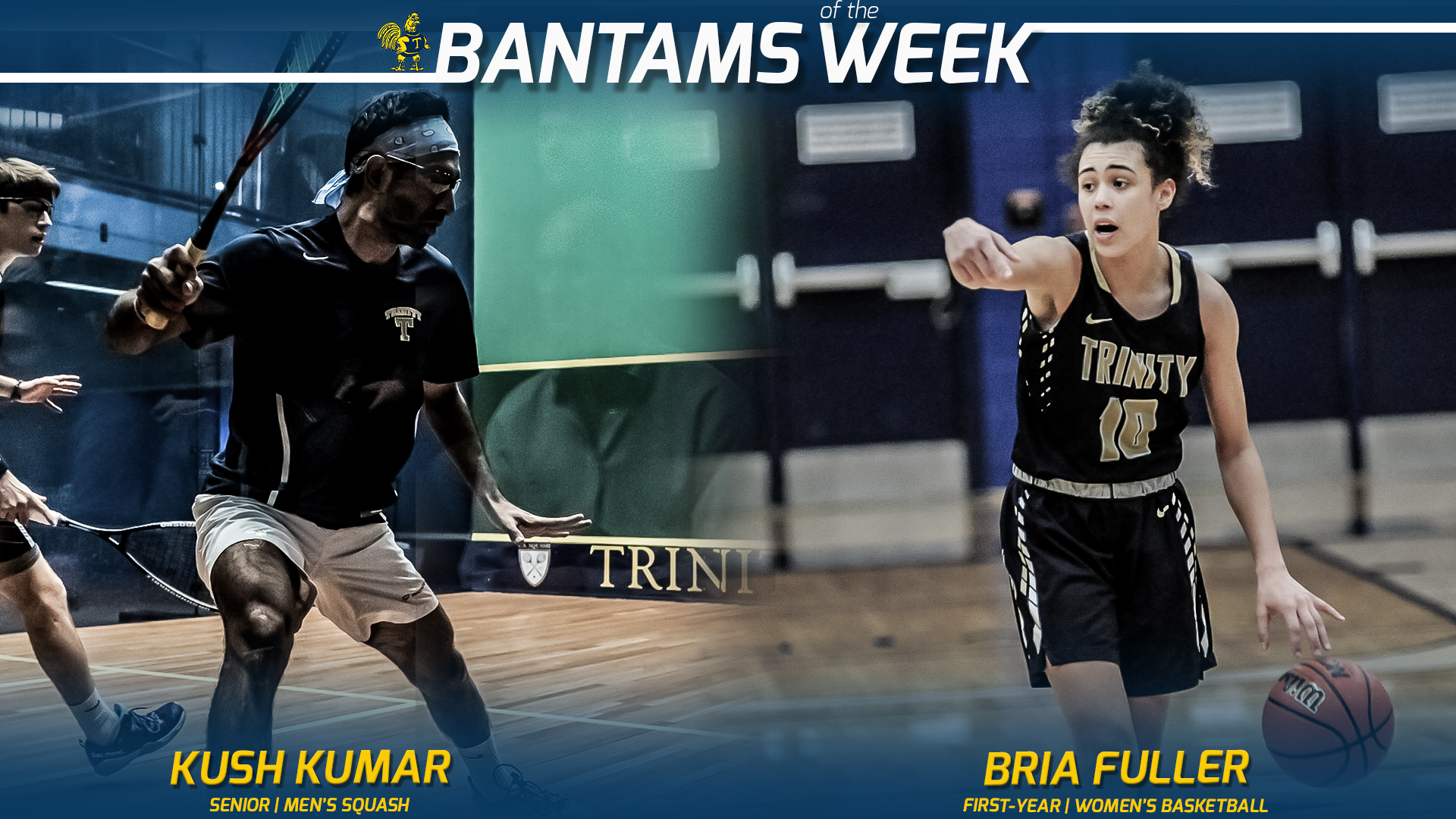 Kush Kumar - 2019-20 - Men's Squash - Trinity College