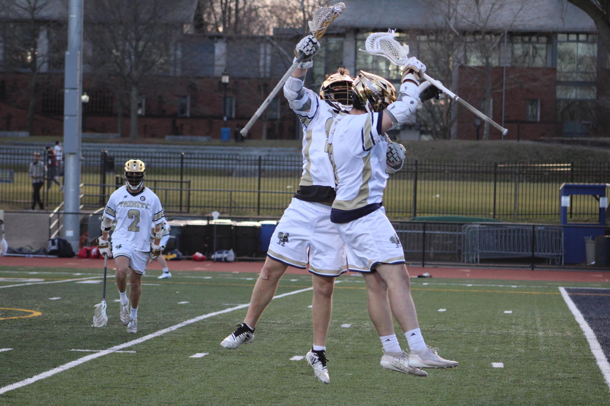 Men’s Lacrosse Guts Out First NESCAC Win - Trinity College