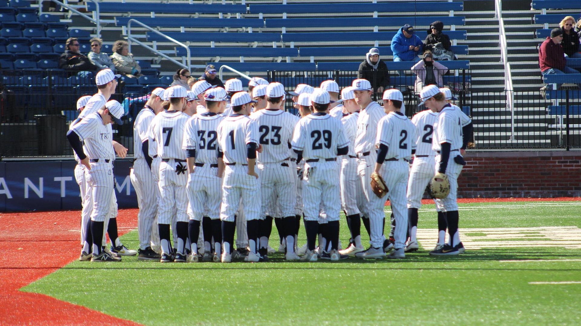Trinity Baseball Takes Down Mount Saint Vincent - Trinity College