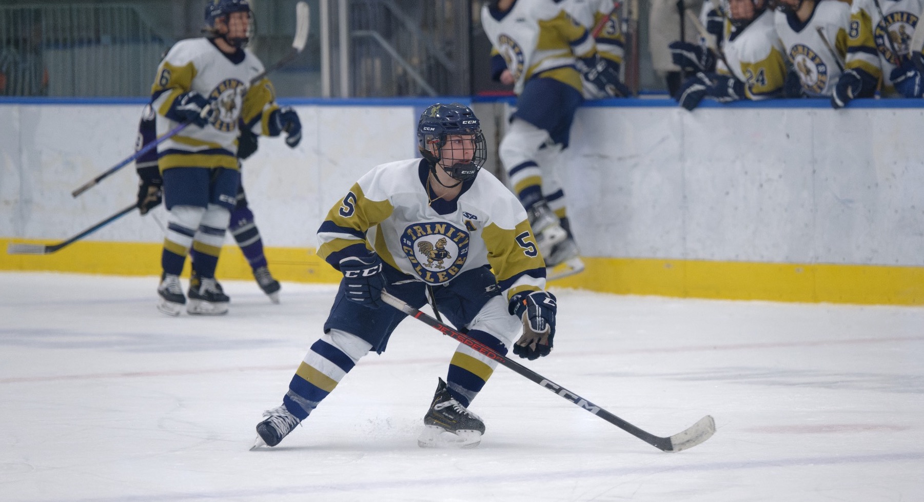 Guider Guides the Bantams to Victory Over Polar Bears, 2-1 - Trinity ...