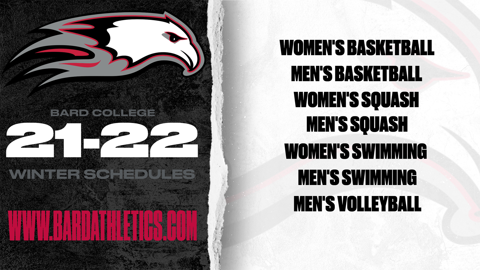 Bard releases Winter 2021-22 schedules - Bard College Athletics