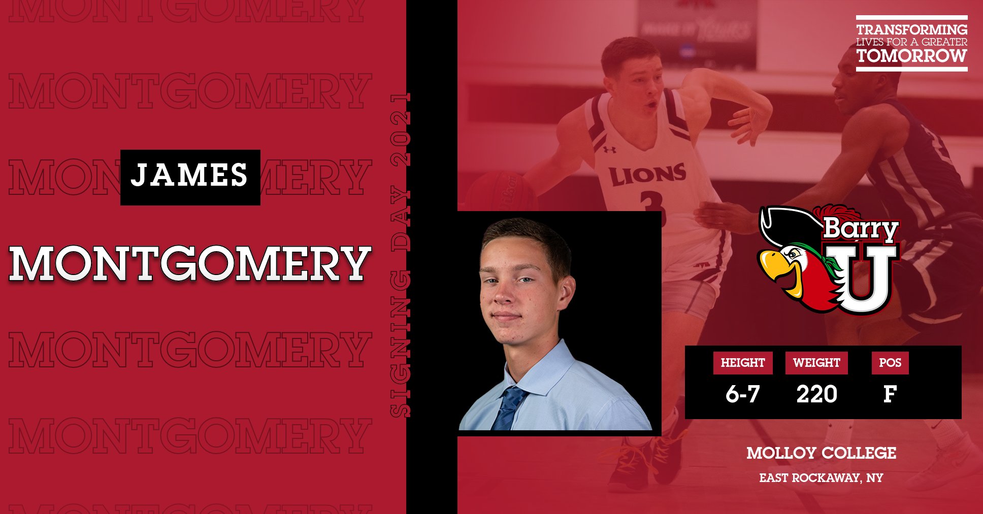 Men's Basketball Adds Transfer from Molloy - Barry University Athletics