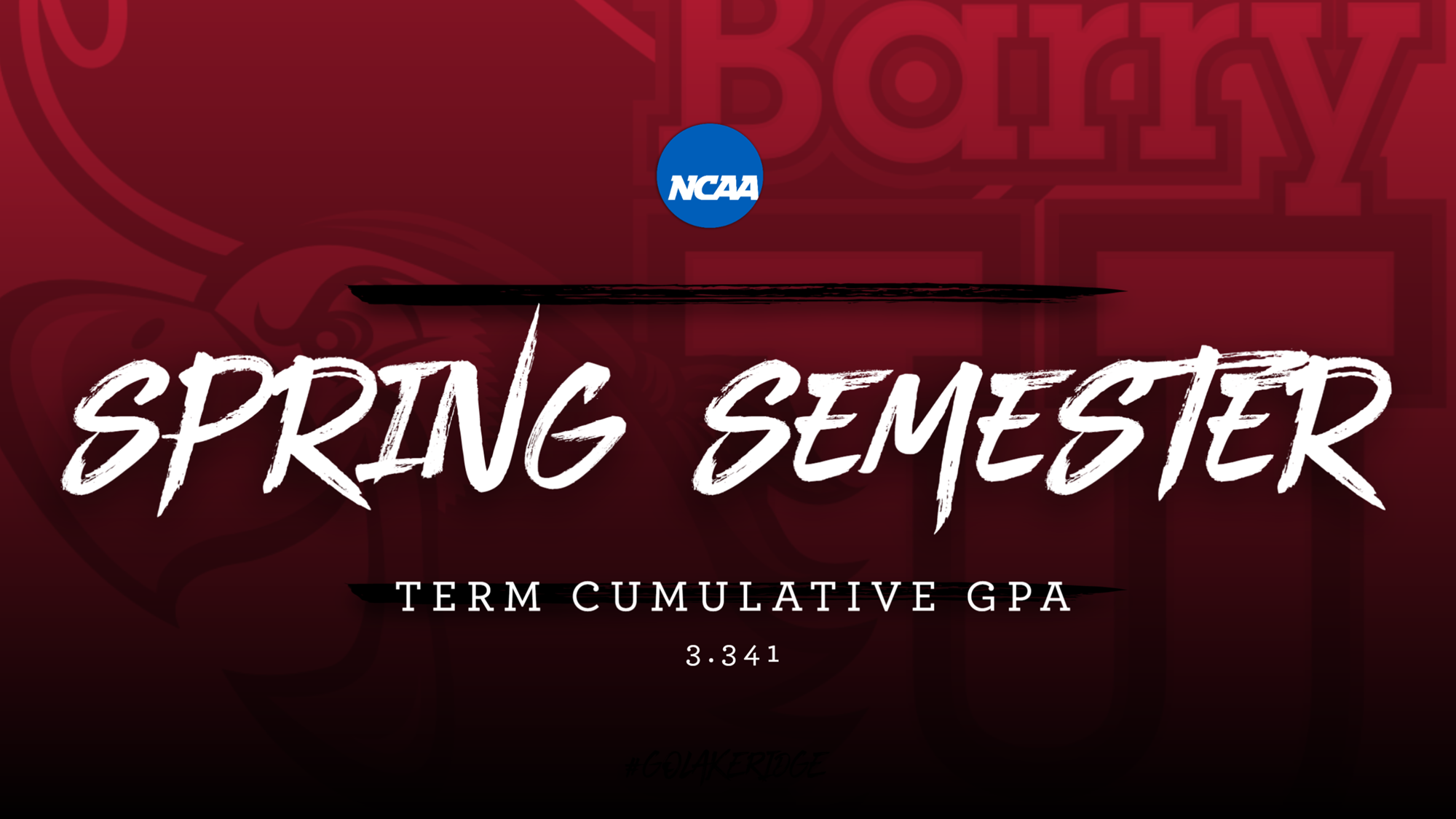 Spring Semester, Bucs Continue to Excel in the Classroom - Barry ...