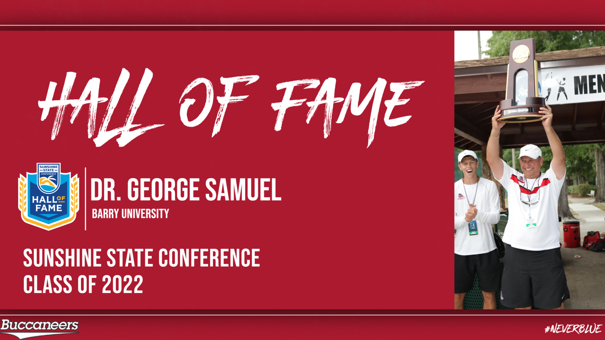 Barry's Samuel Inducted To SSC Hall of Fame - Barry University Athletics