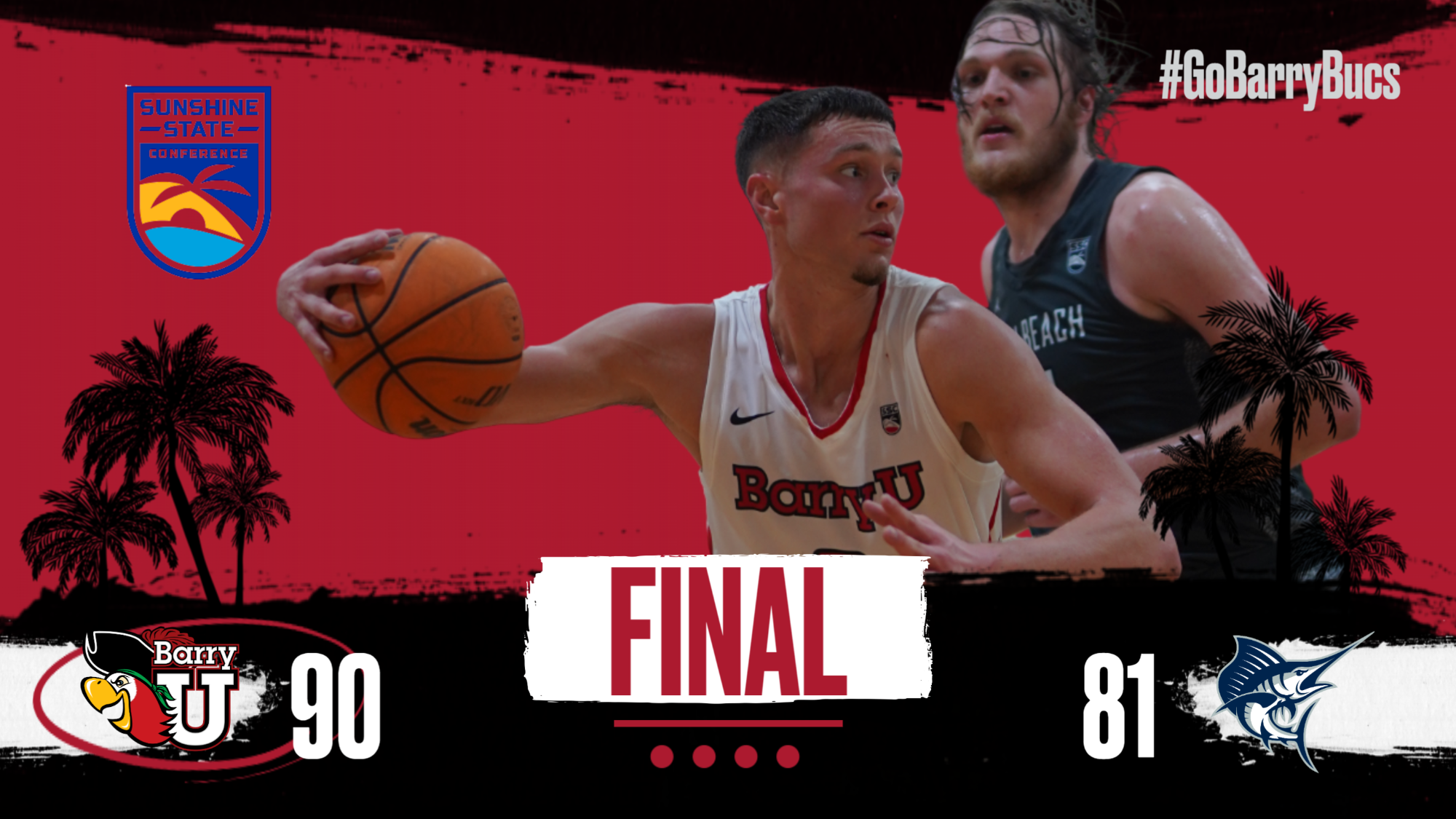 Men's Basketball Tops Palm Beach Atlantic - Barry University Athletics