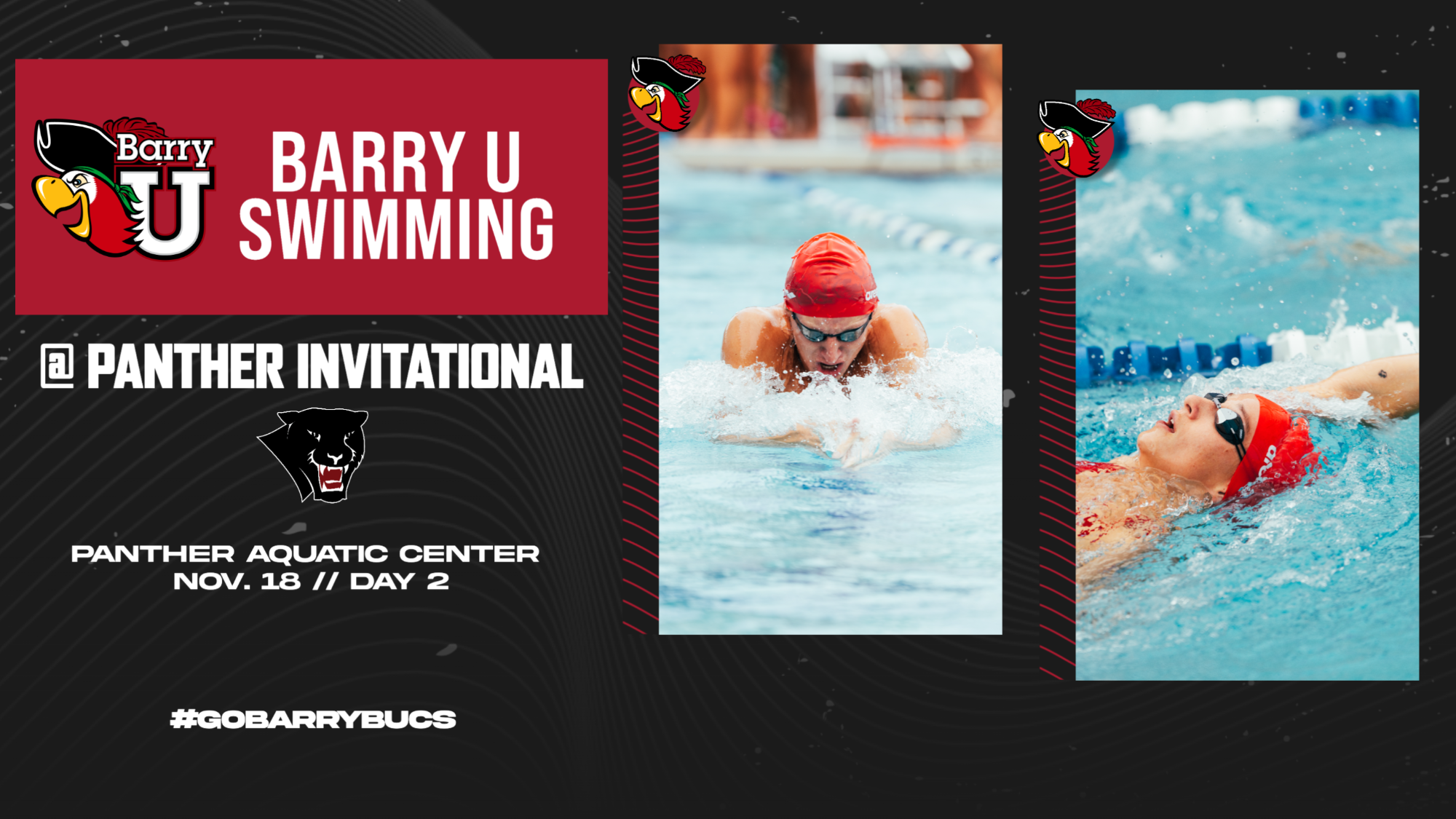 Swimming Races In Day Two At Panther Invitational - Barry University ...