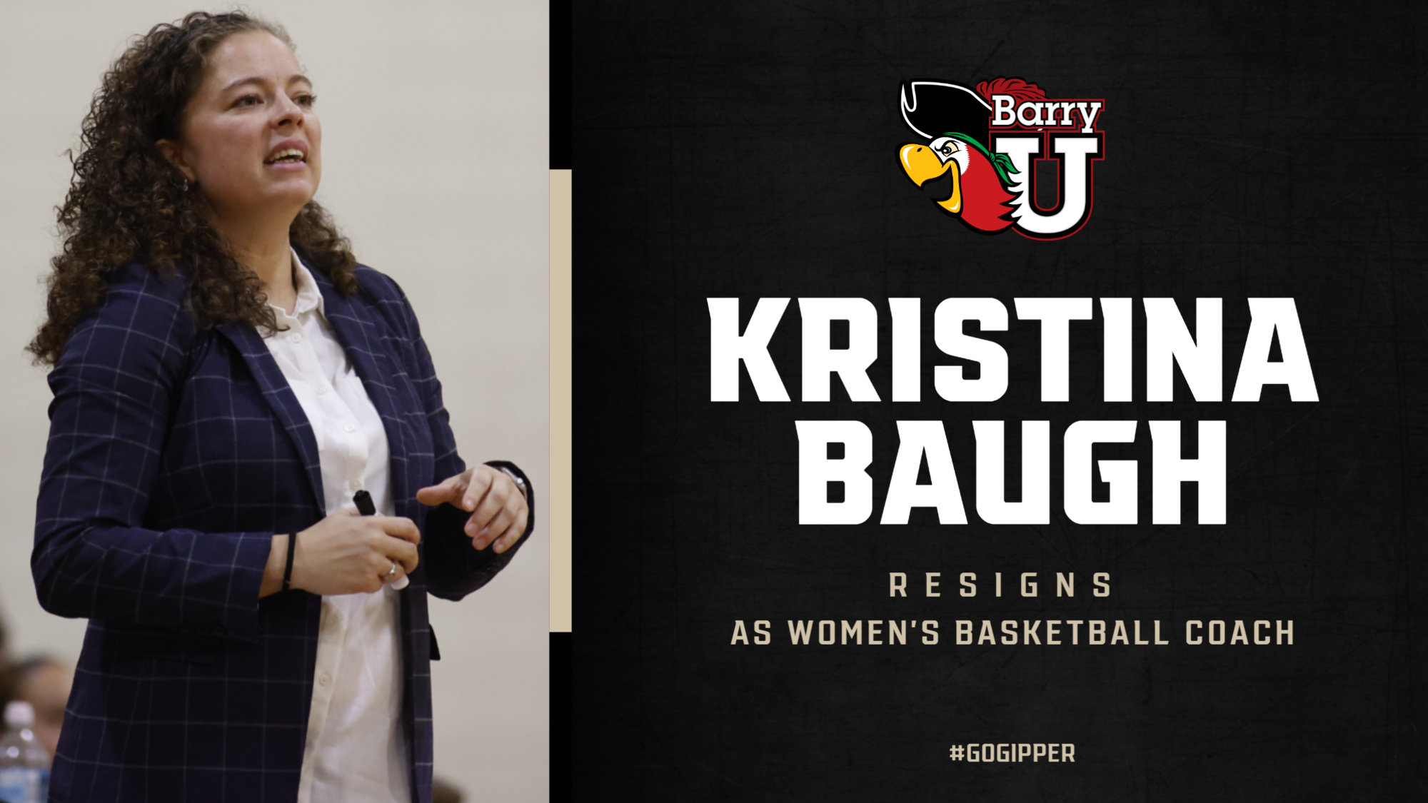 Baugh Steps Down As Women’s Basketball Coach - Barry University Athletics