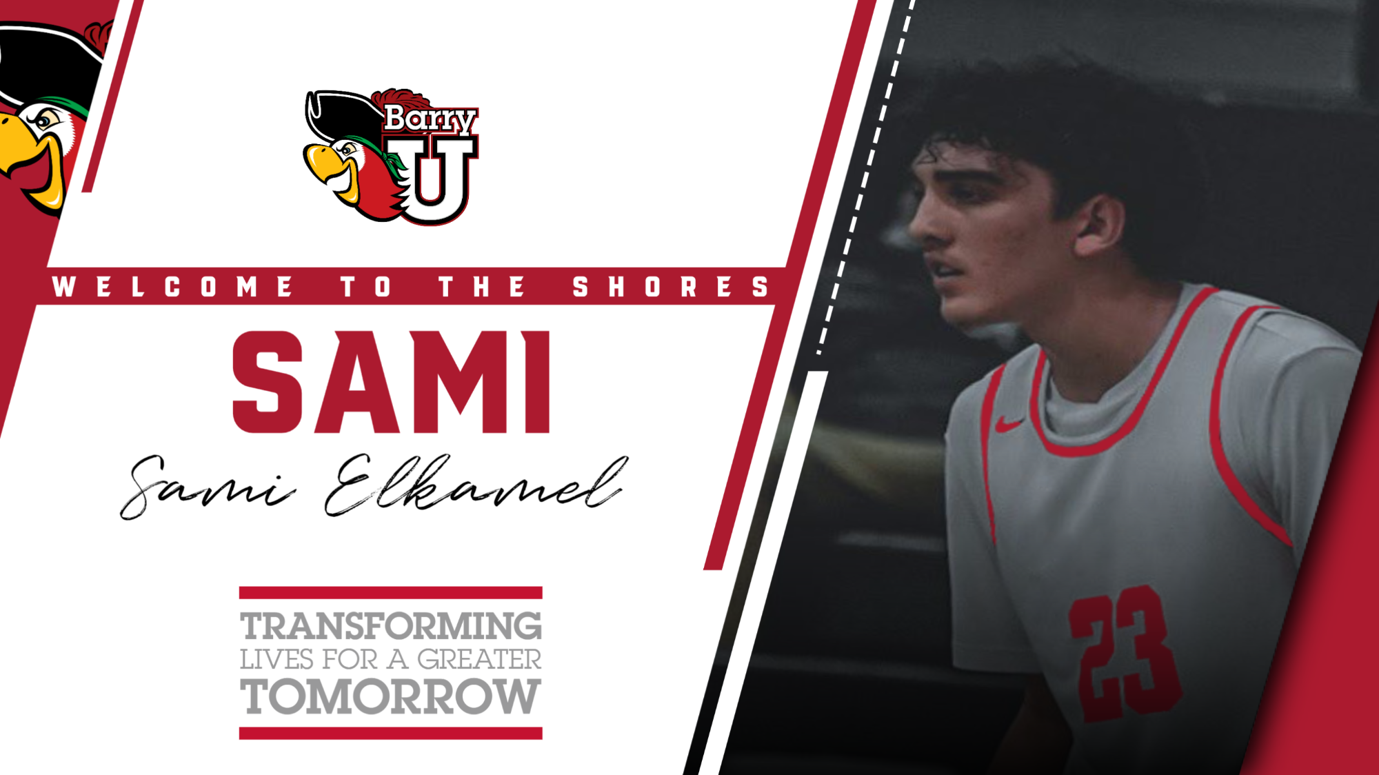 Men's Basketball Announces Commitment from Sami Elkamel - Barry ...