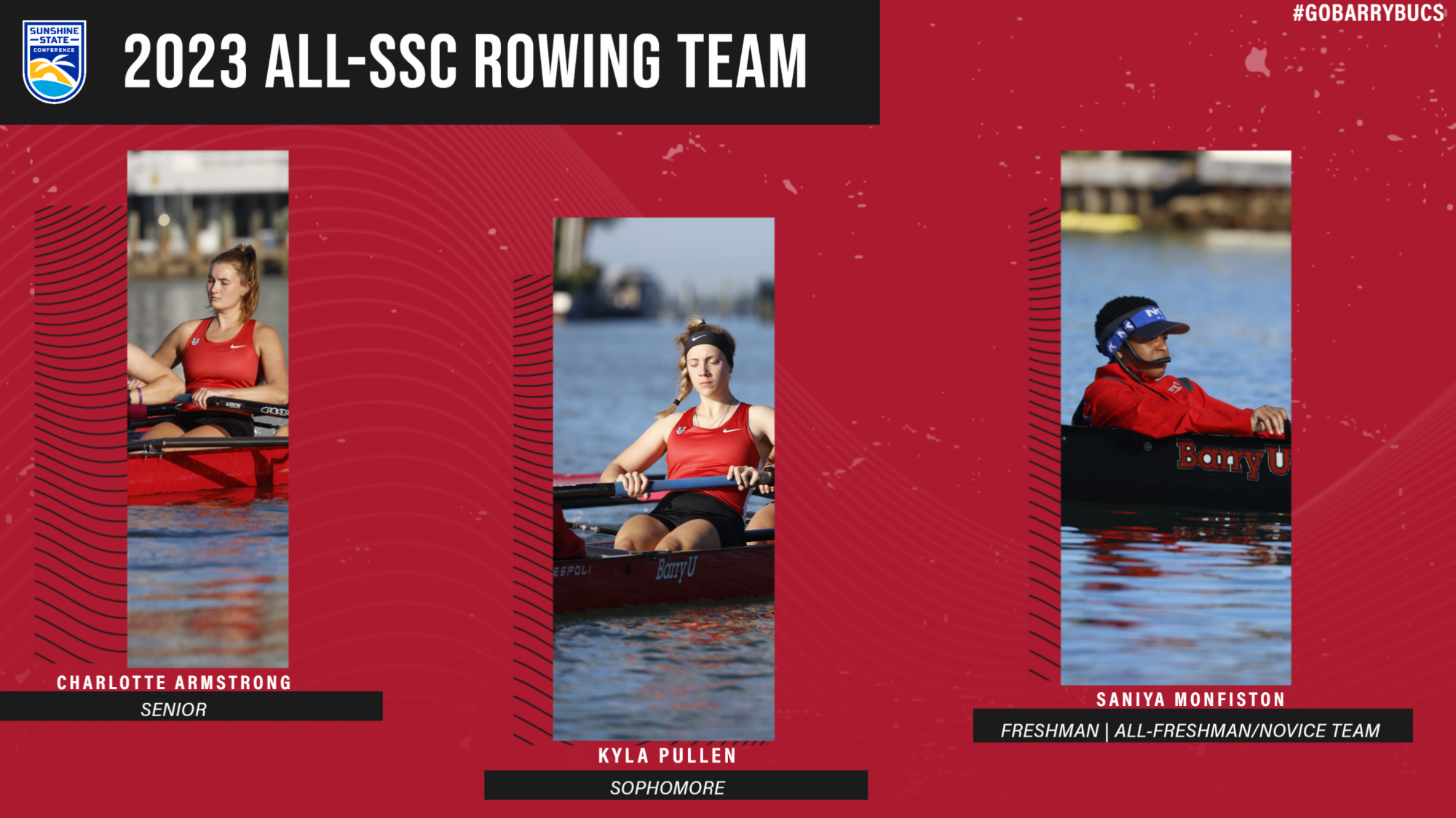 Rowing Places 3 On All-SSC Teams - Barry University Athletics