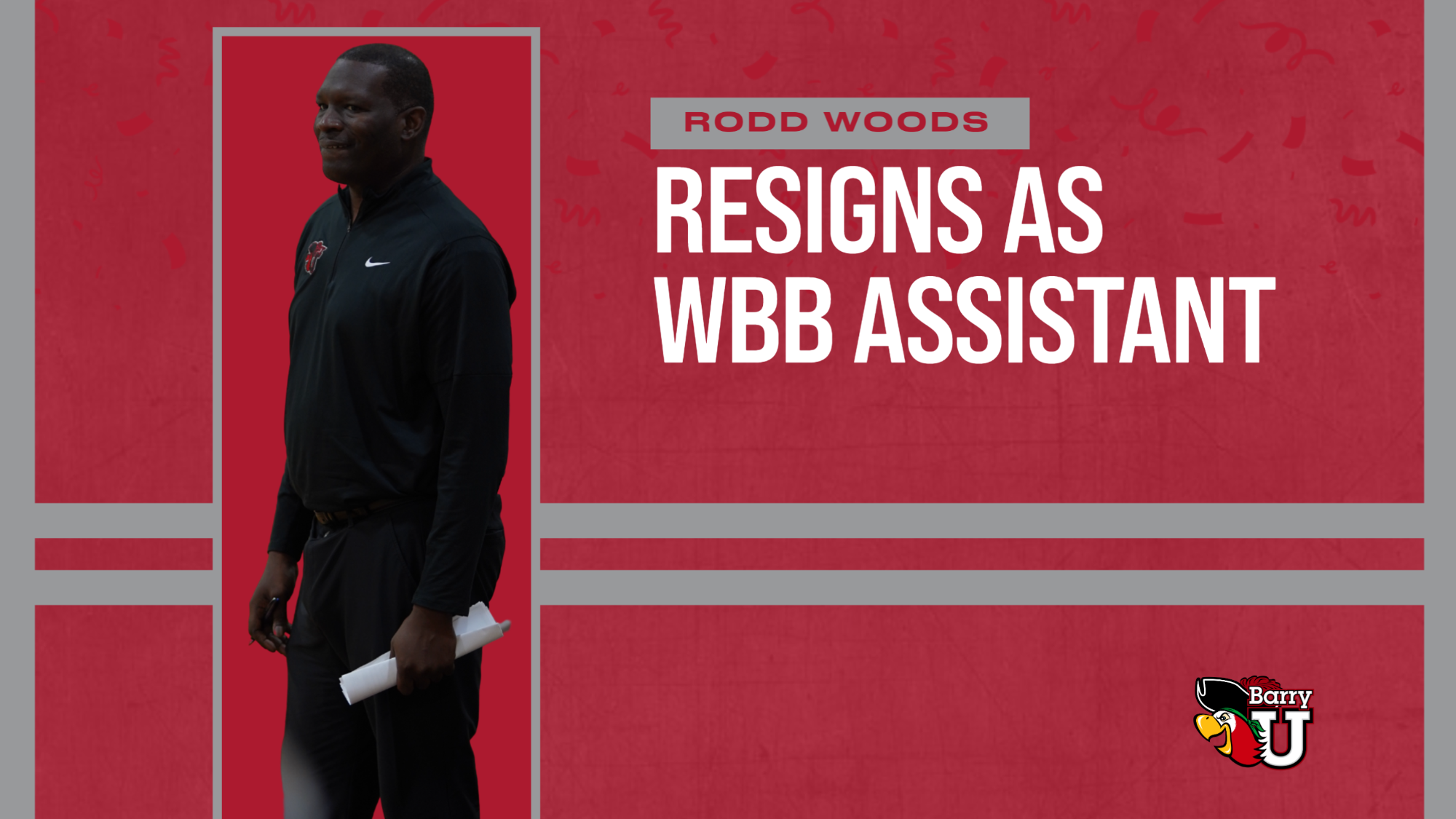 Woods Resigns as Assistant Women’s Basketball Coach - Barry University ...