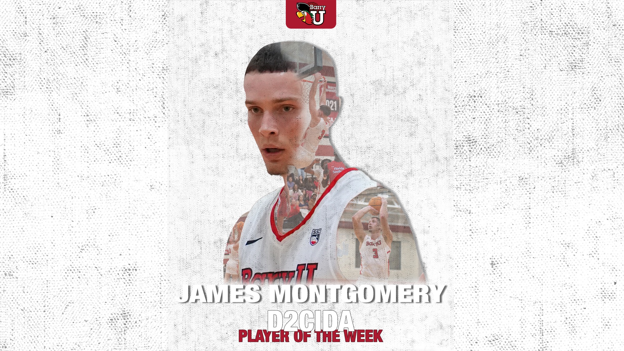 Montgomery Earns Second D2CIDA Player Of The Week Recognition - Barry ...