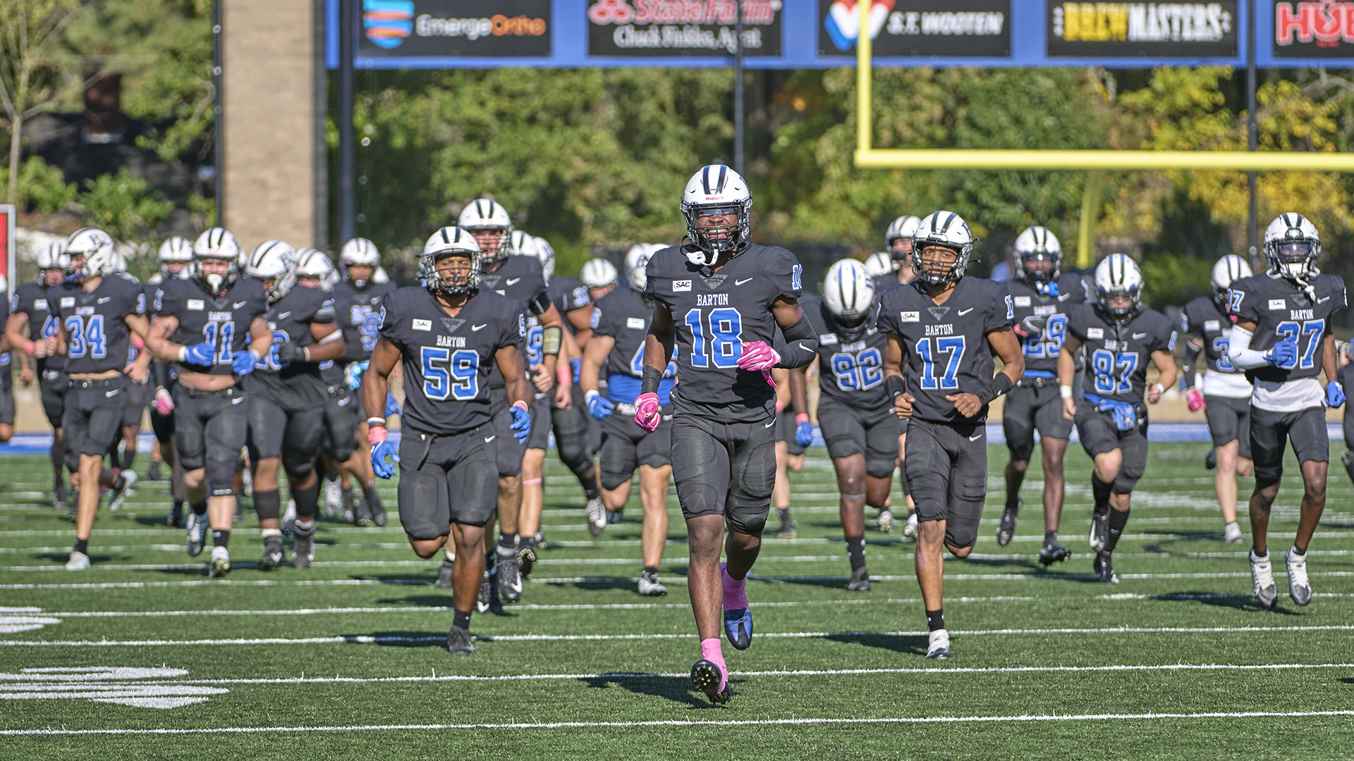 Barton football frozen out by Wingate on the road, 28-3 - Barton College