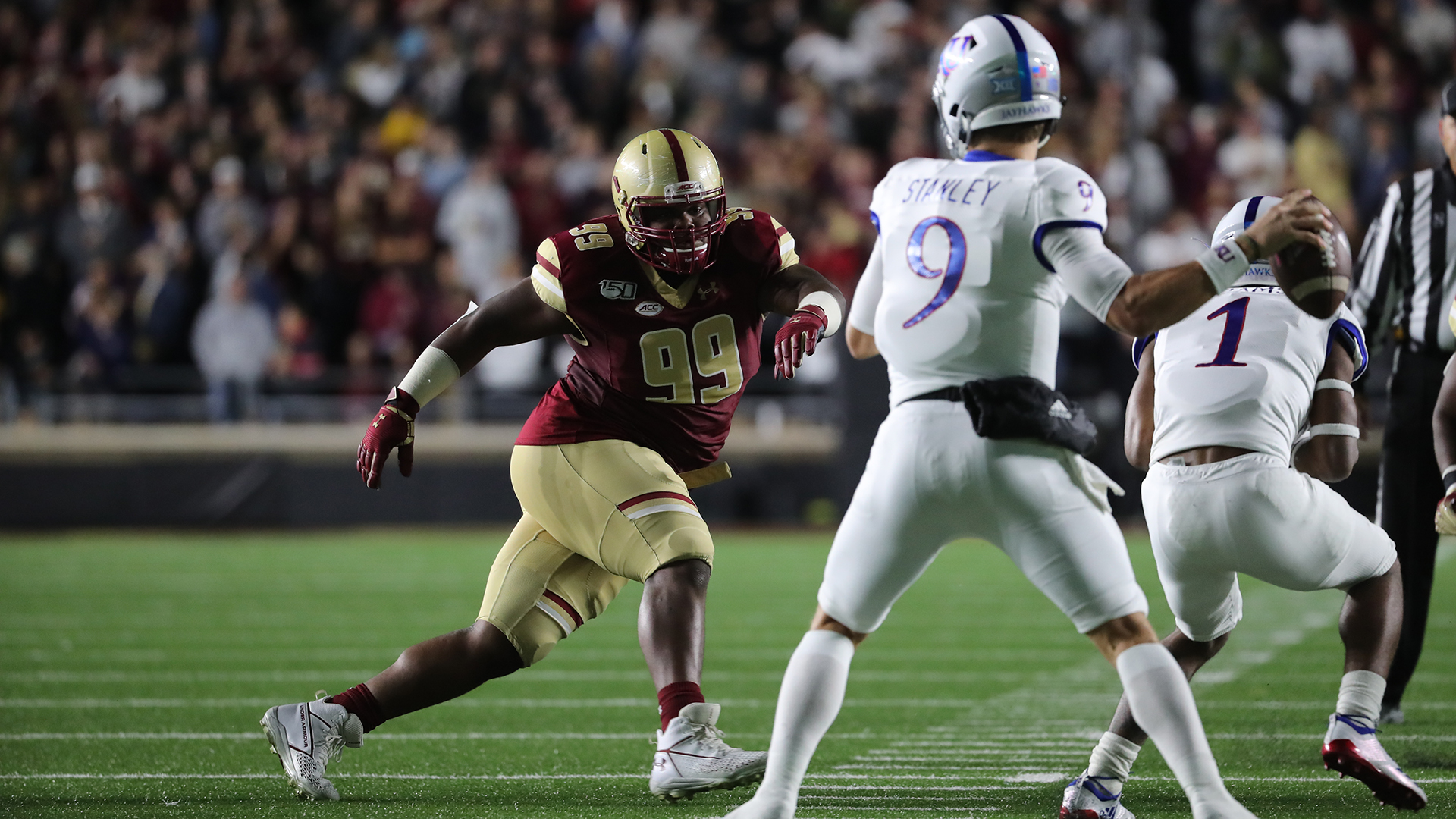 TJ Rayam - Football - Boston College Athletics