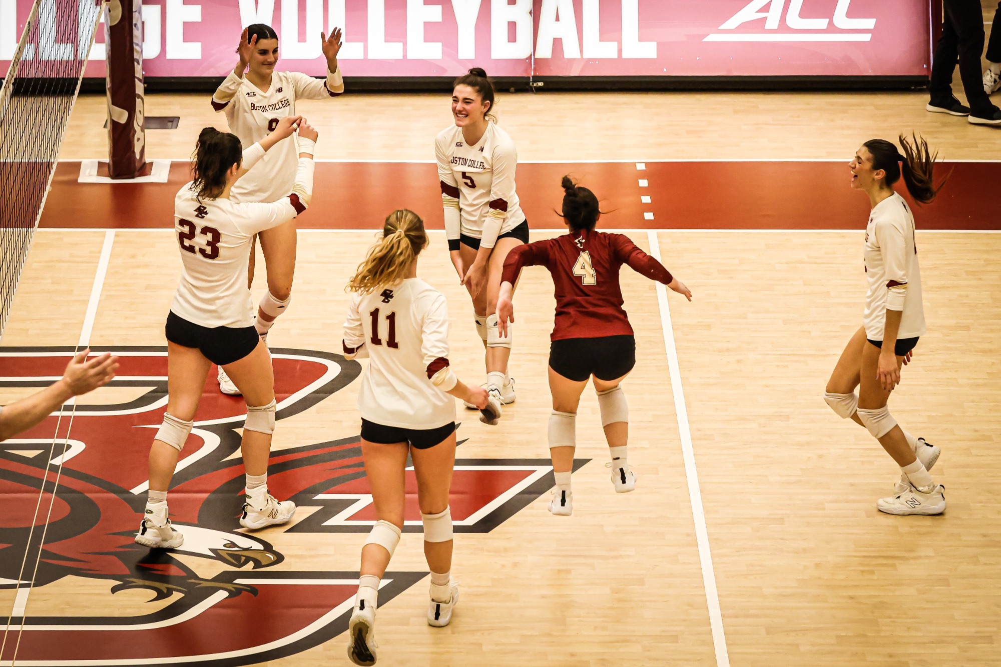 BC Sweeps St. John’s In Second Round Of NIVC - Boston College Athletics