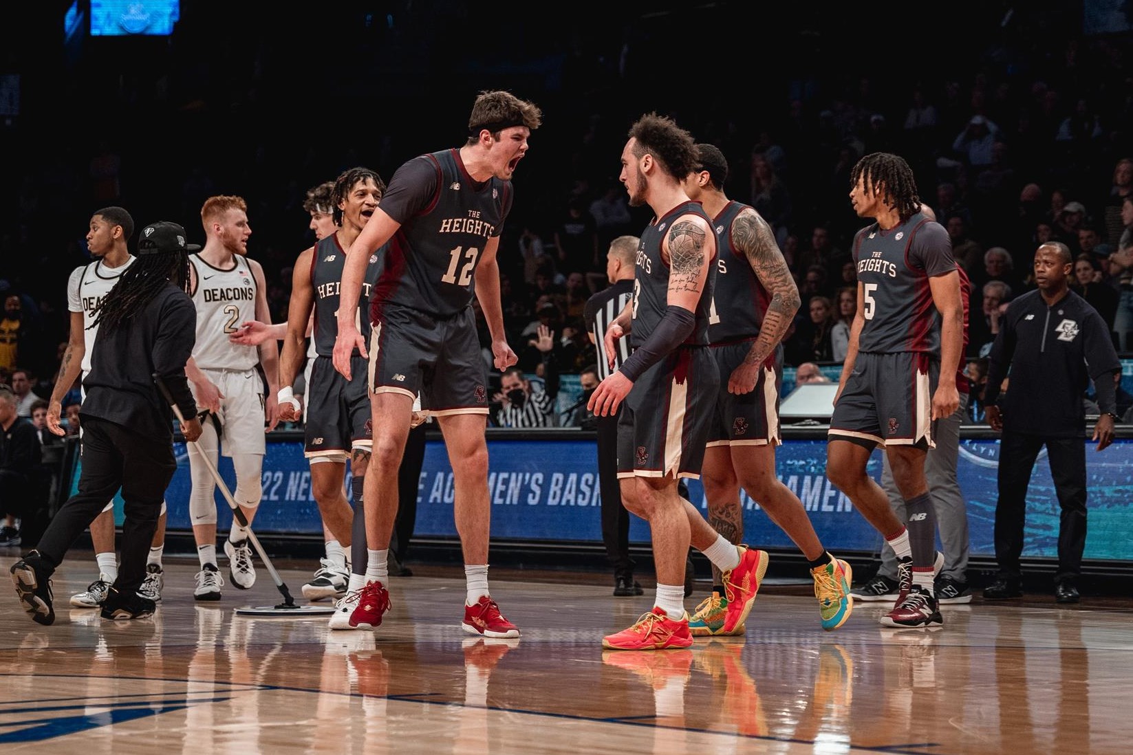 Boston College Storms Back For OT win over Wake Forest in ACC tourney ...