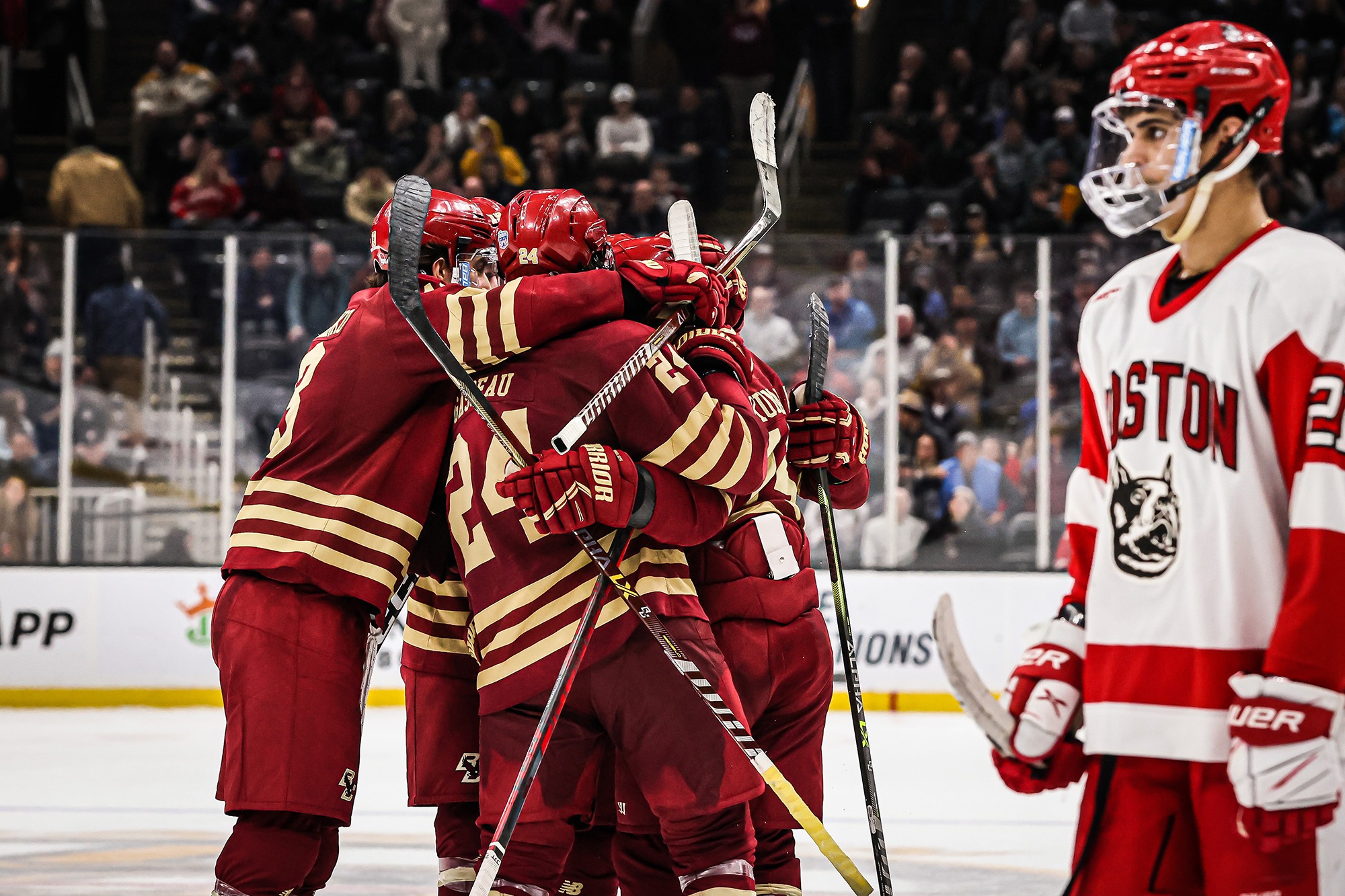 Eagles Down No. 5 Boston University 4-2 in 70th Beanpot - Boston ...