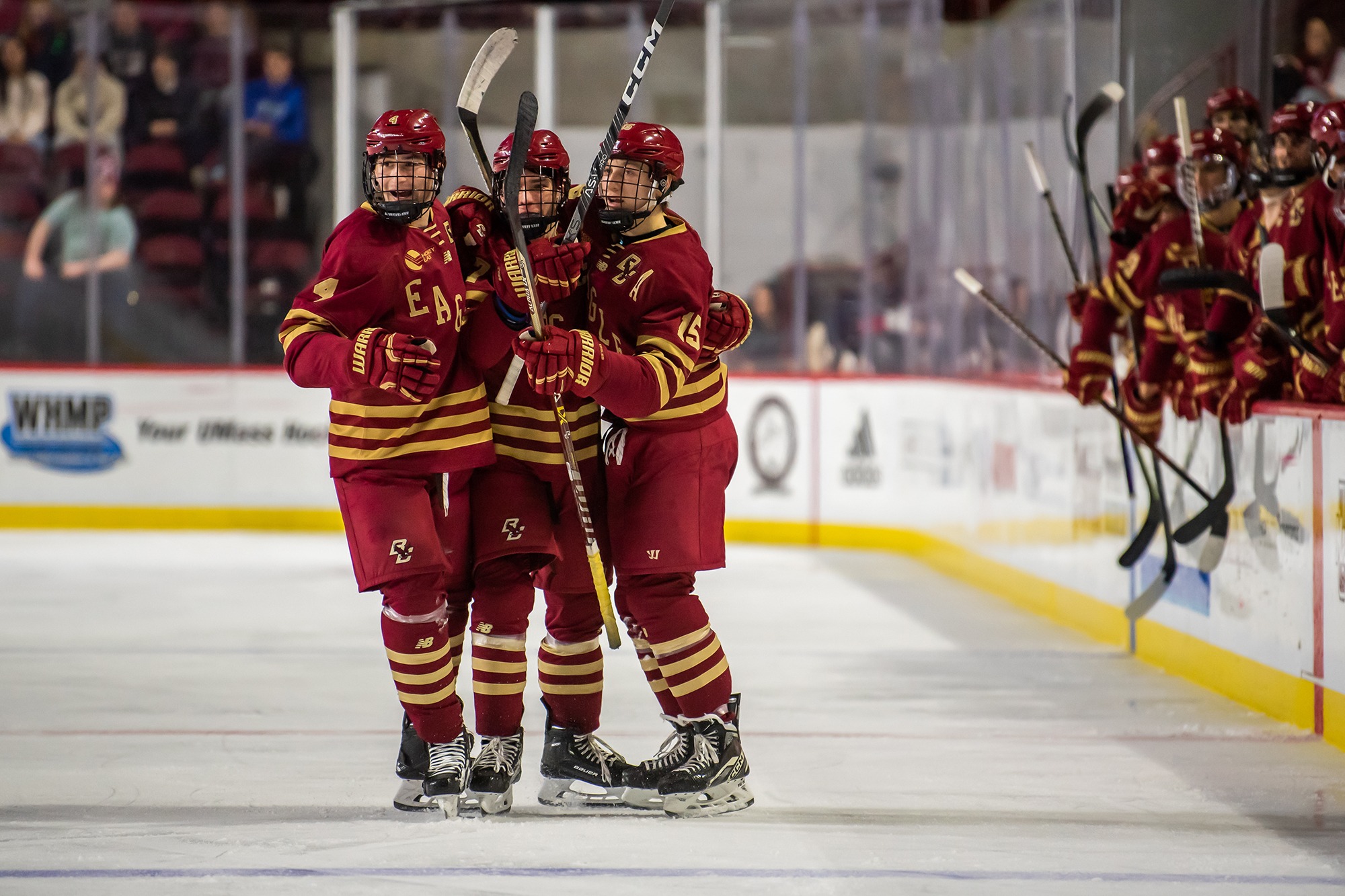 Eagles Beat UMass 3-1 in Amherst to Sweep Weekend Series - Boston ...