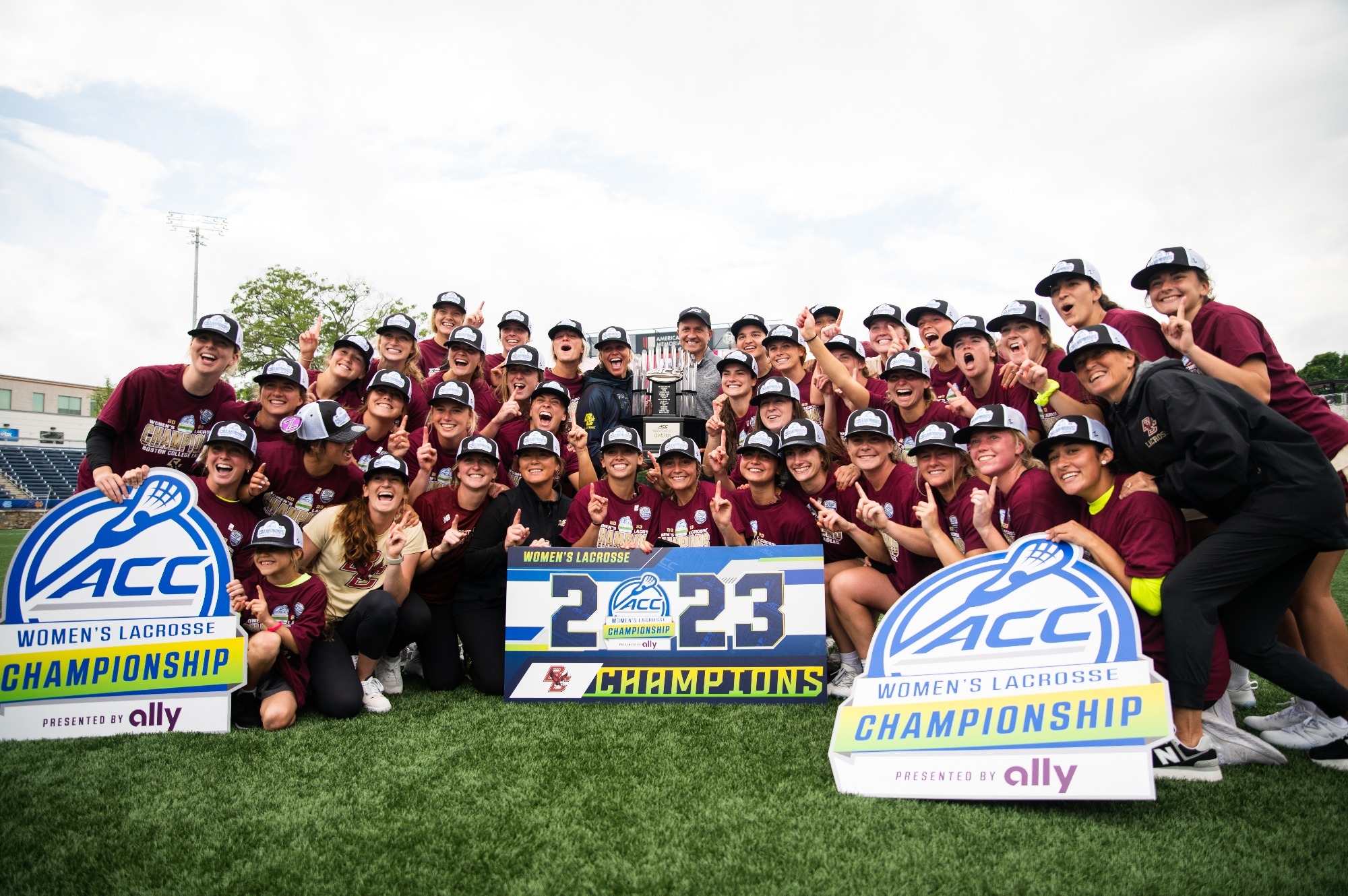 ACC CHAMPIONS! Eagles Down Tar Heels for First ACC Title - Boston ...