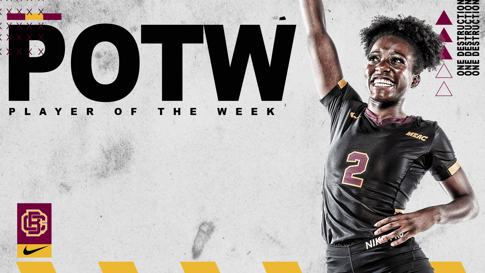 Jefferson,Eugene Garner MEAC Volleyball Weekly Honors Again - Bethune ...