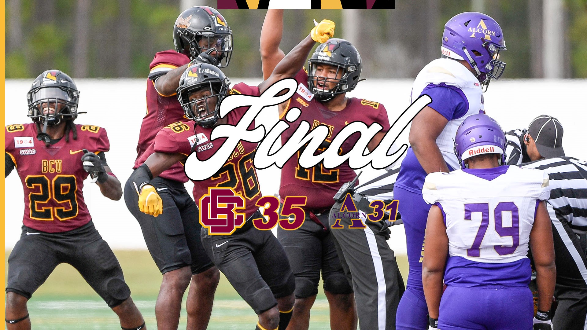 WIldcats Rally for First Win of 2021 - Bethune-Cookman University Athletics