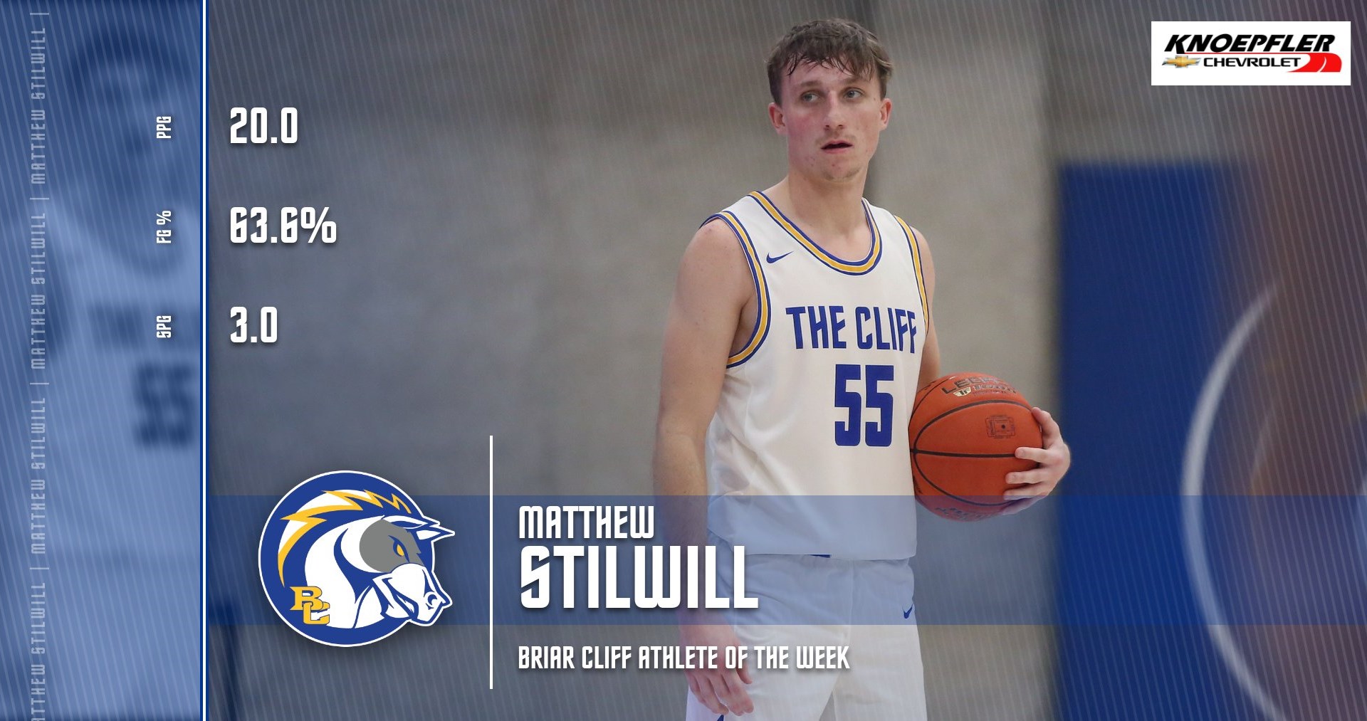 STILWILL NAMED KNOEPFLER CHEVROLET BRIAR CLIFF ATHLETE OF THE WEEK ...