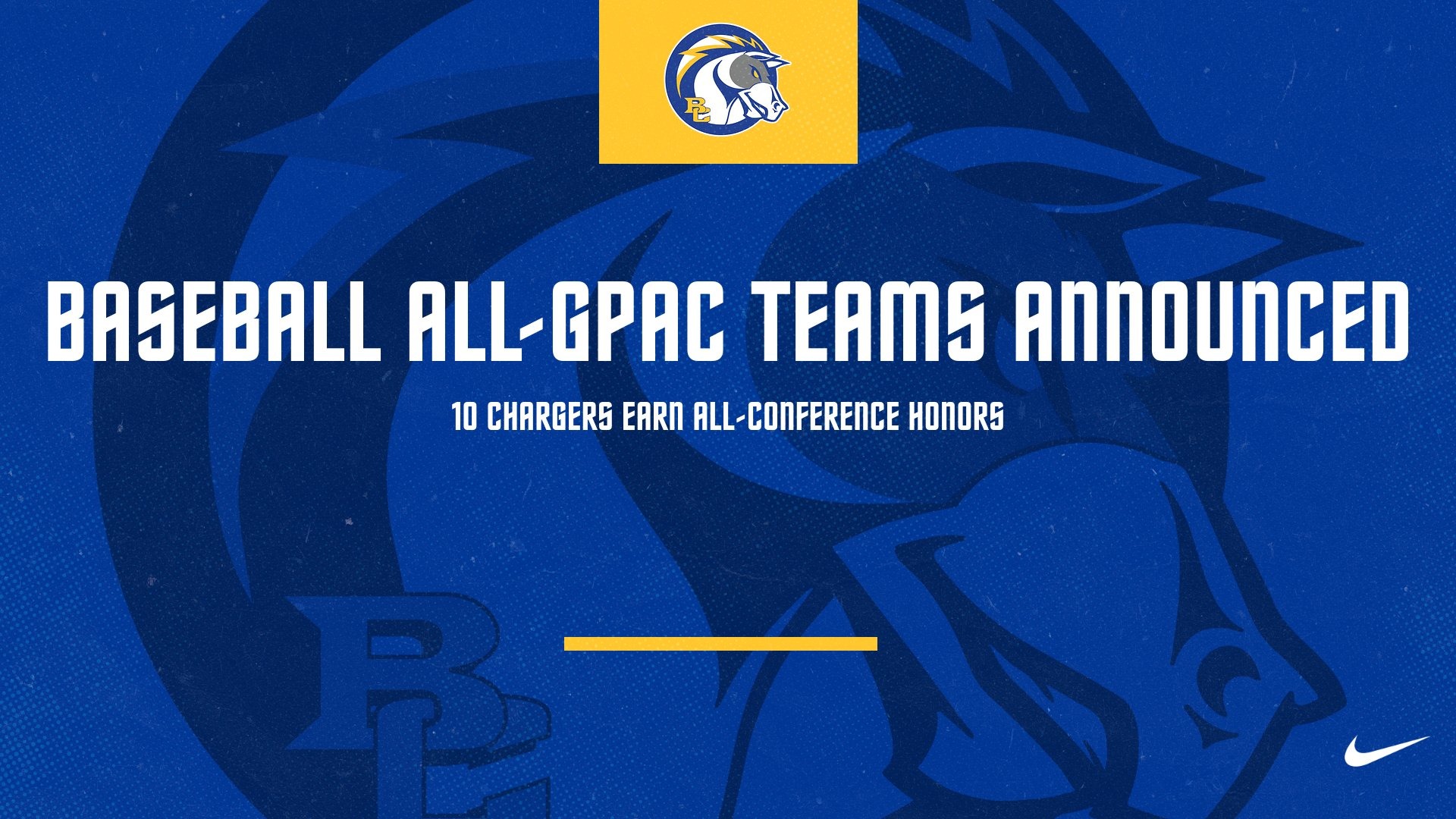 CHARGER BASEBALL PLACES 10 ON ALL-GPAC HONORS - Briar Cliff University