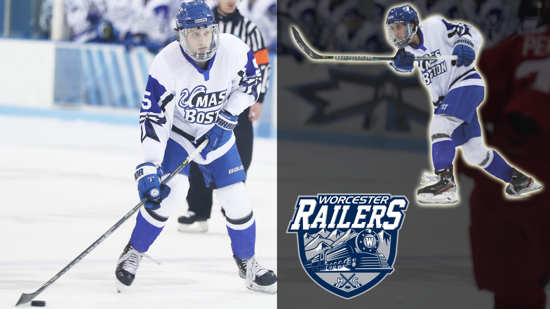 Nick Albano Signs Professional Contract With Worcester Railers - UMass ...