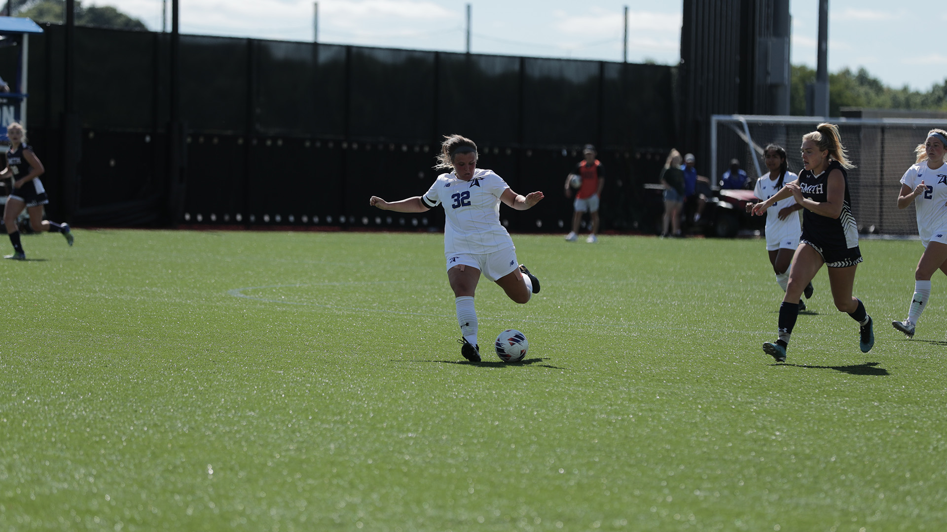 Second Half Goals Sink Women's Soccer Against Coast Guard - UMass Boston