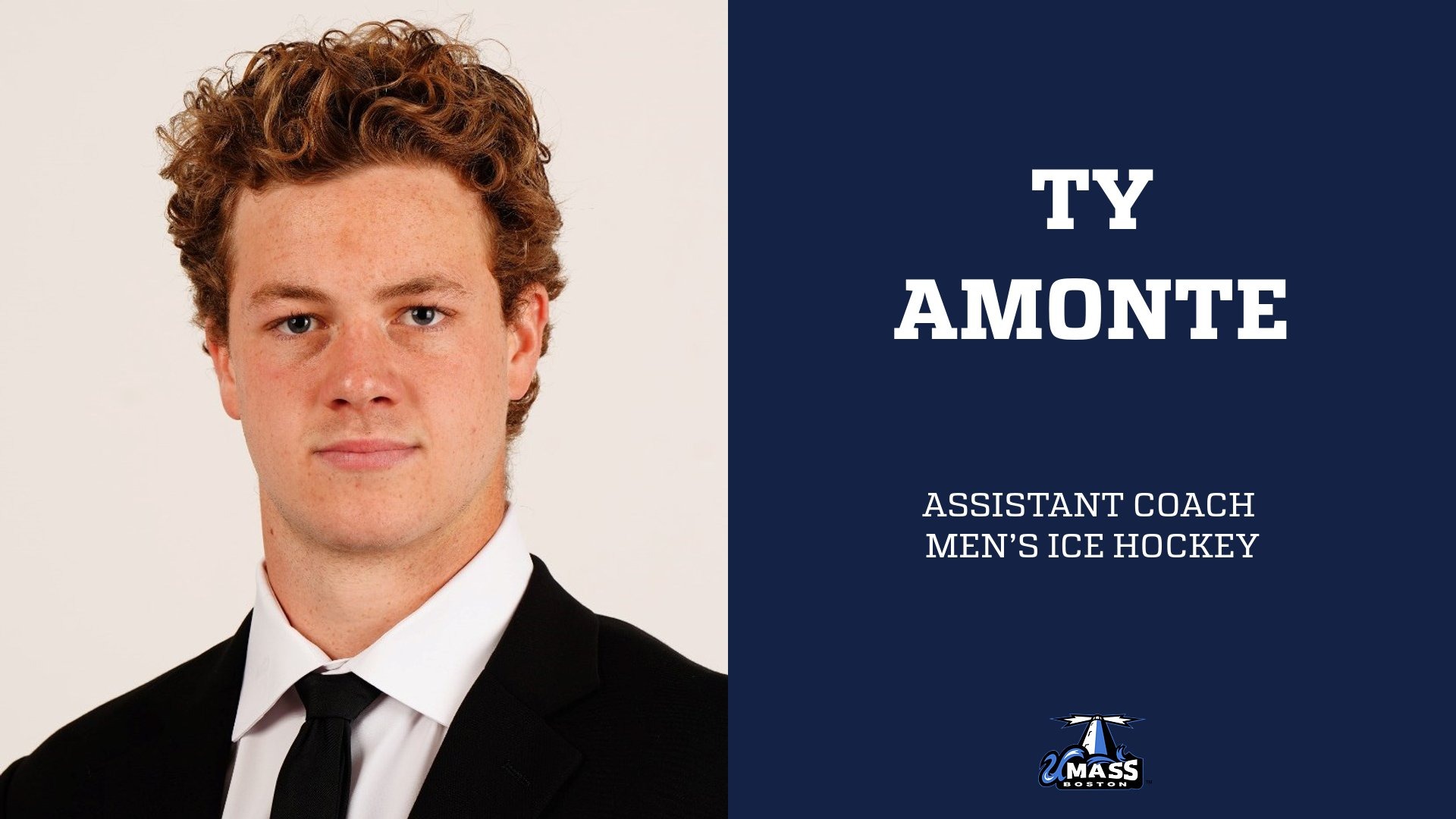 Amonte Joins Men's Hockey Coaching Staff - UMass Boston