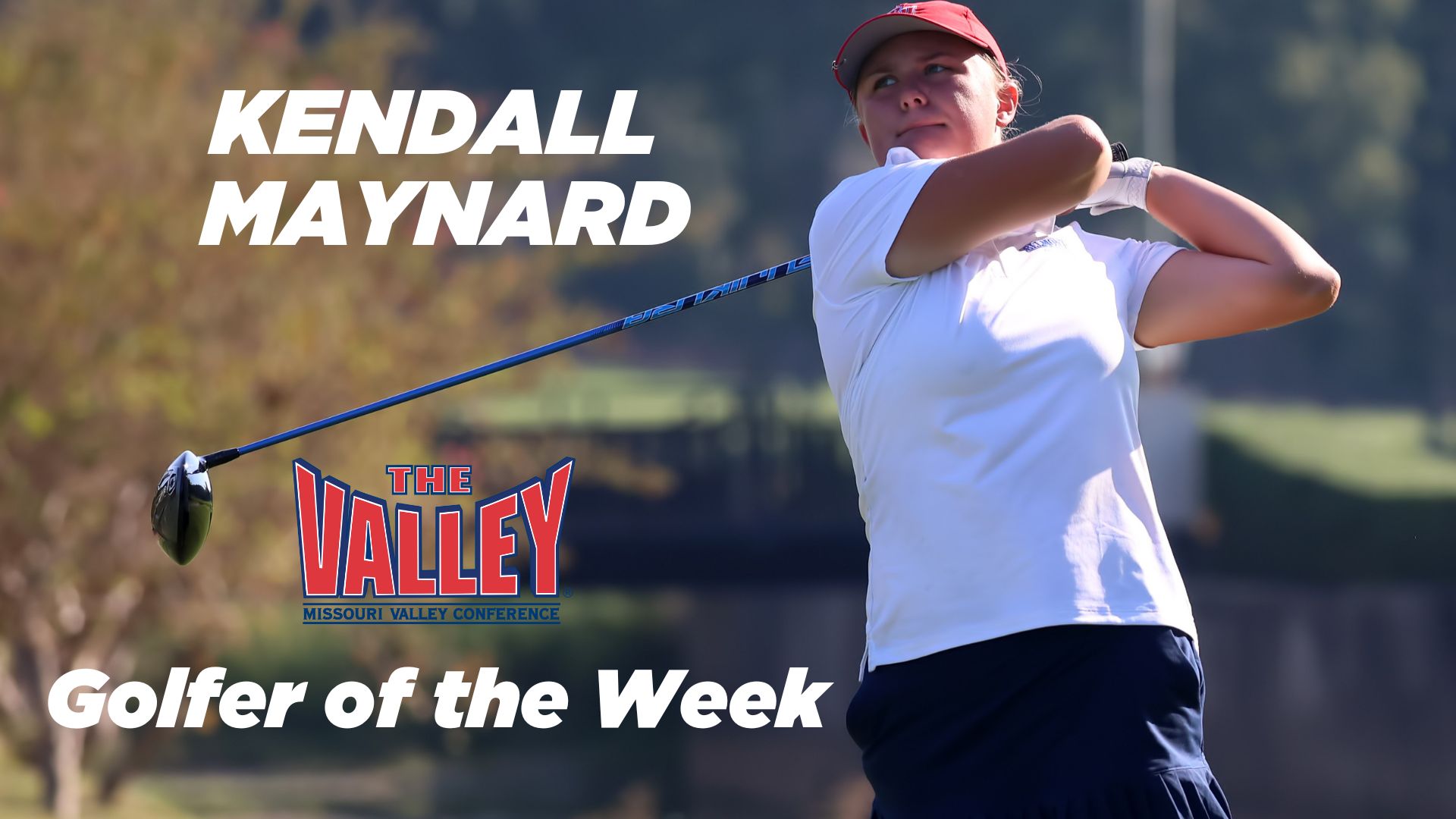 Kendall Maynard Named MVC Golfer of the Week - Belmont University