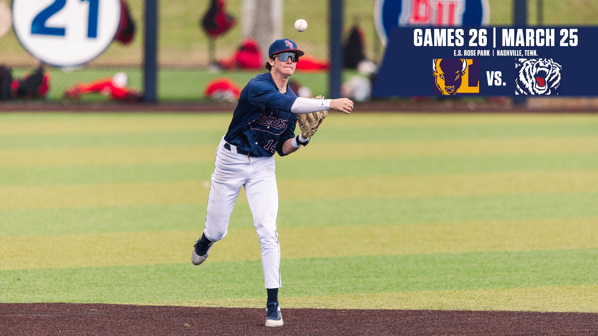 Baseball Faces Rival Lipscomb in Battle of the Boulevard - Belmont ...