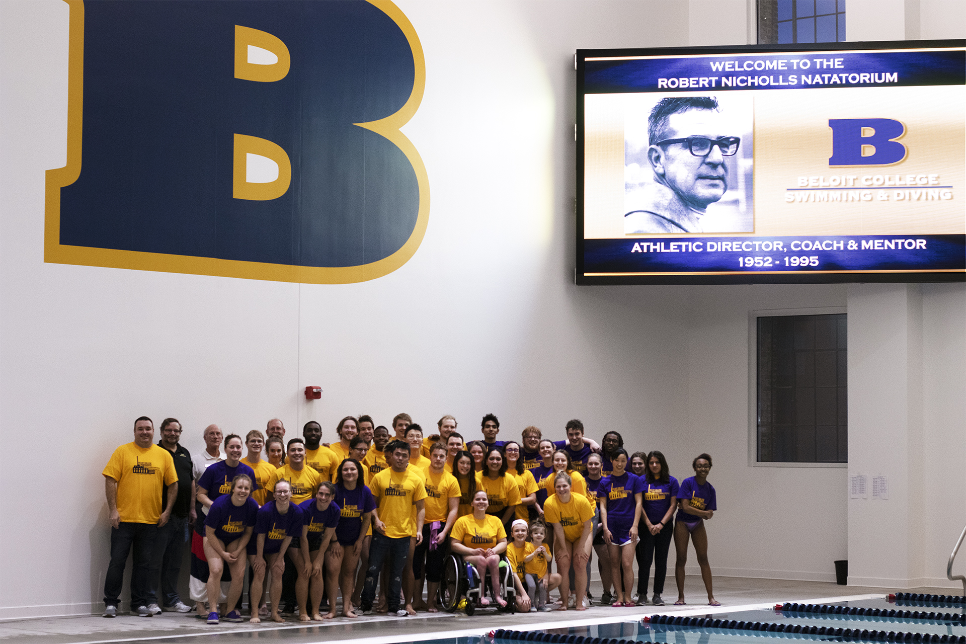Bucs Host Knox for Inaugural Meet in Nicholls Natatorium - Beloit College