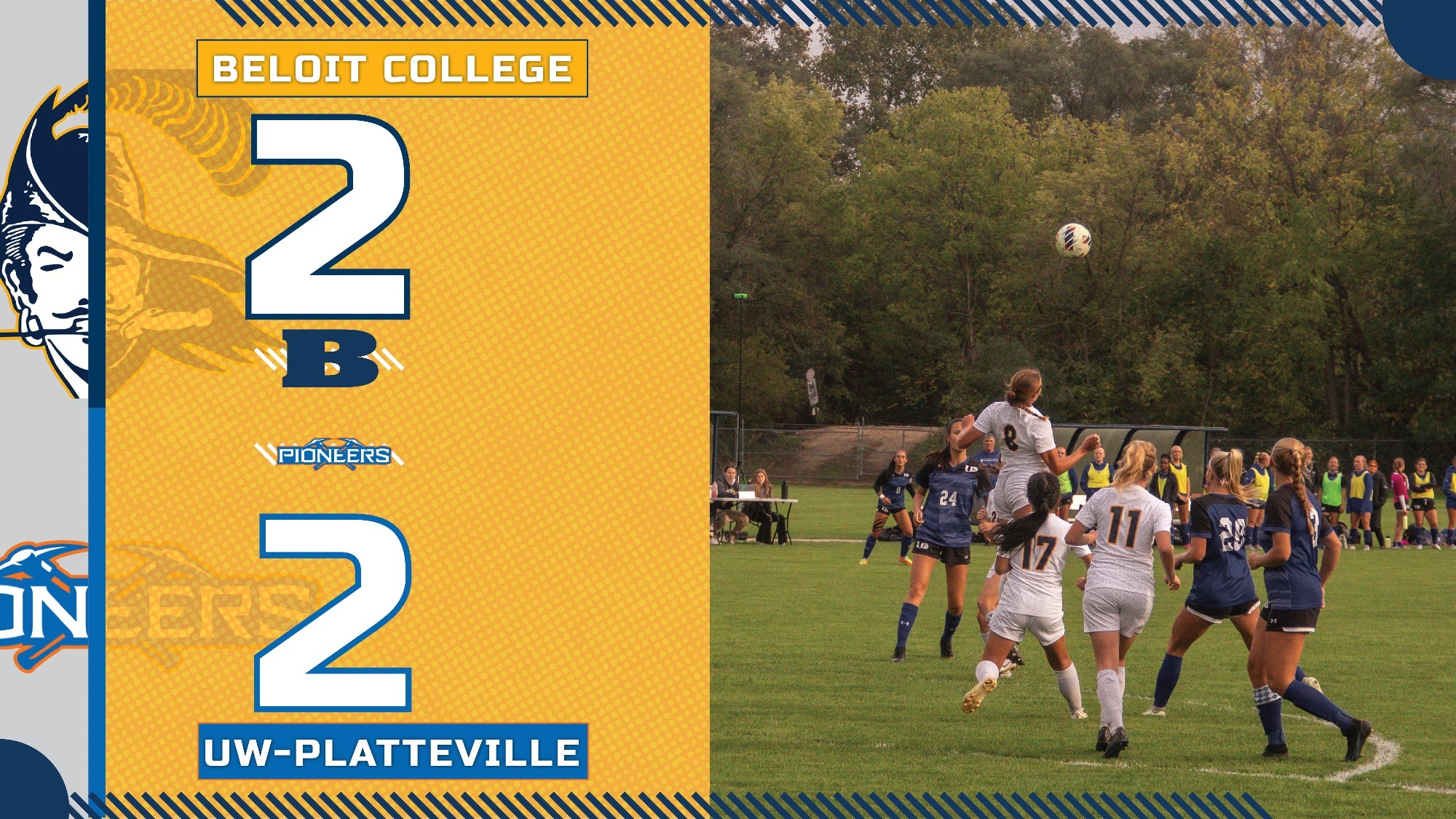 Buccaneers Score Two in Comeback Over Pioneers - Beloit College