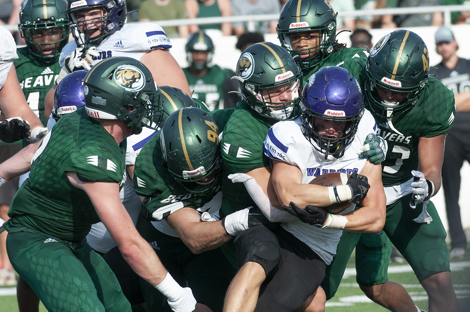 Beavers explode for 48-22 victory over Peacocks - Bemidji State University