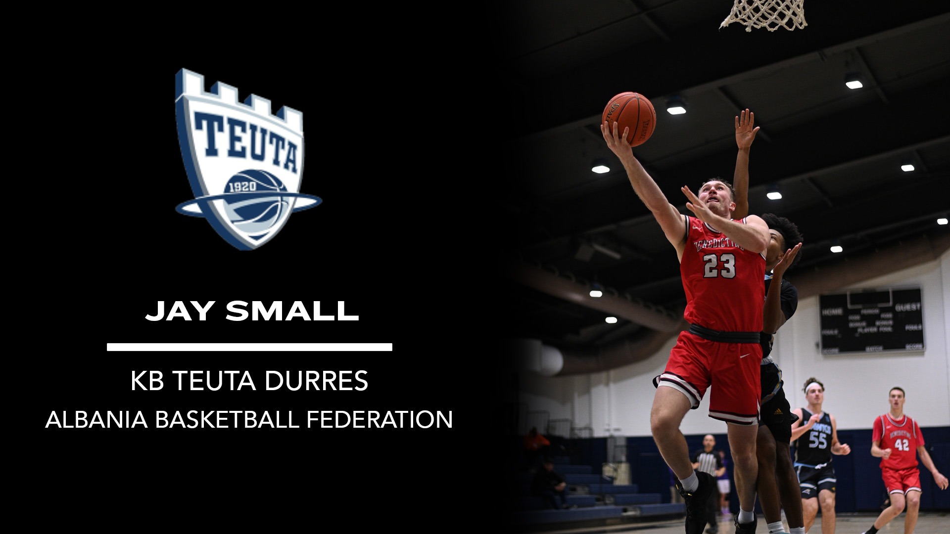 Former Redhawk Jay Small Inks Professional Contract - Benedictine ...