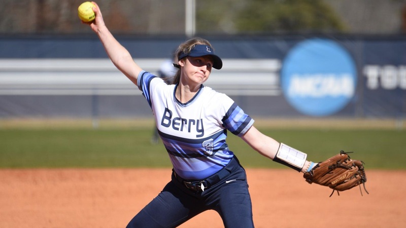 Softball Swept at Emory on Sunday - Berry College