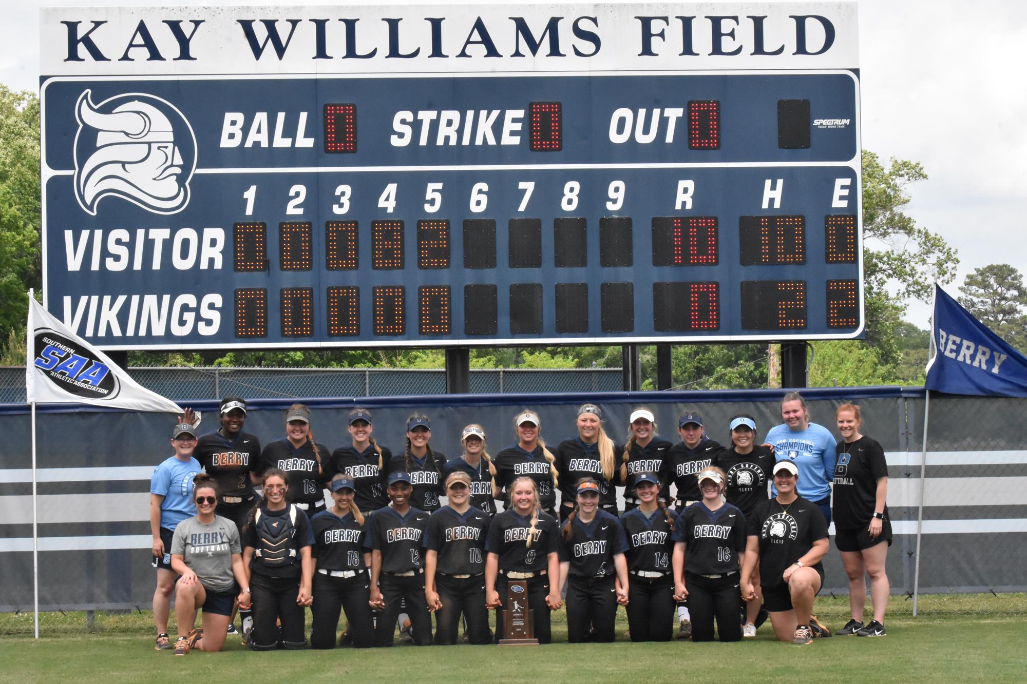 Vikings Top BSC To Win SAA Title - Berry College