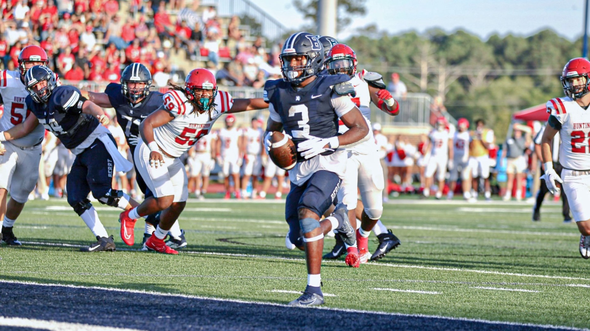 Vikings Dominate Hawks In Season Opener - Berry College