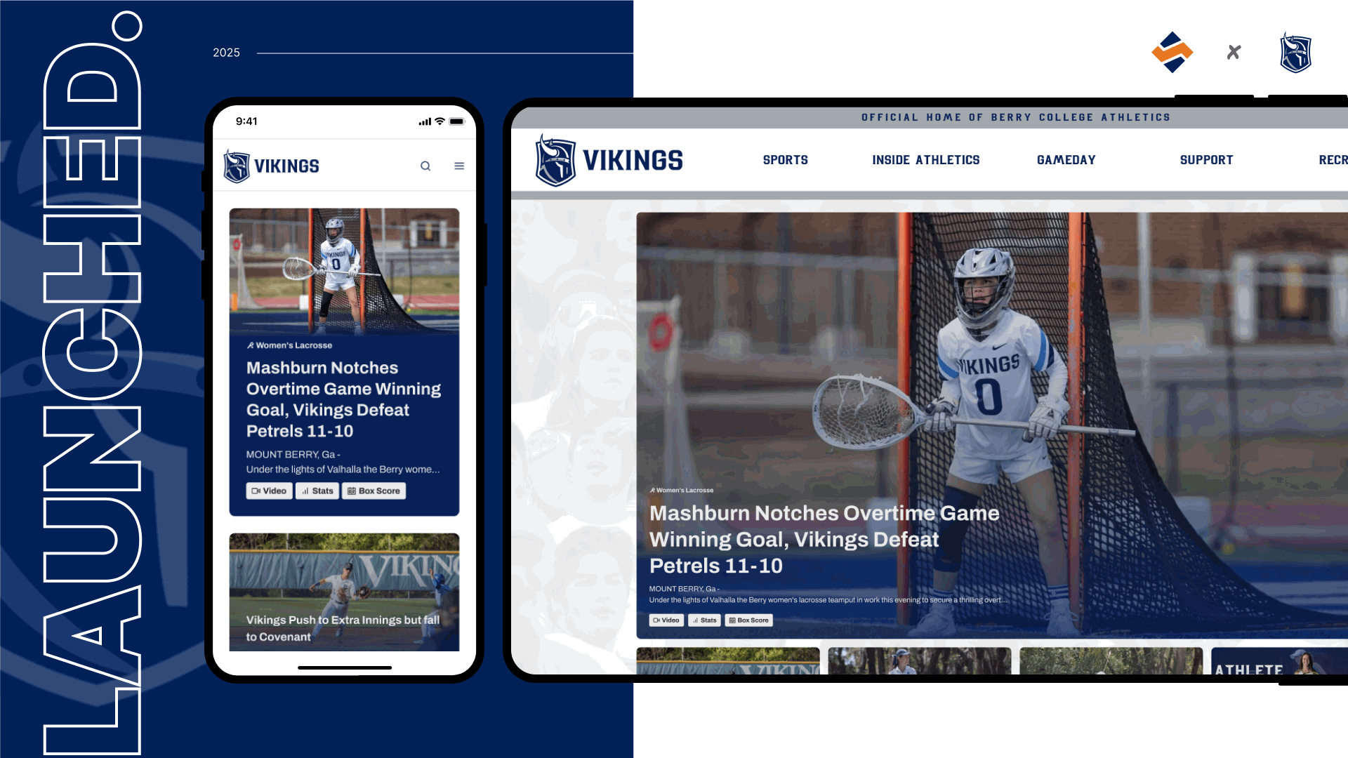 Berry Athletics Announces New Logo - Berry College