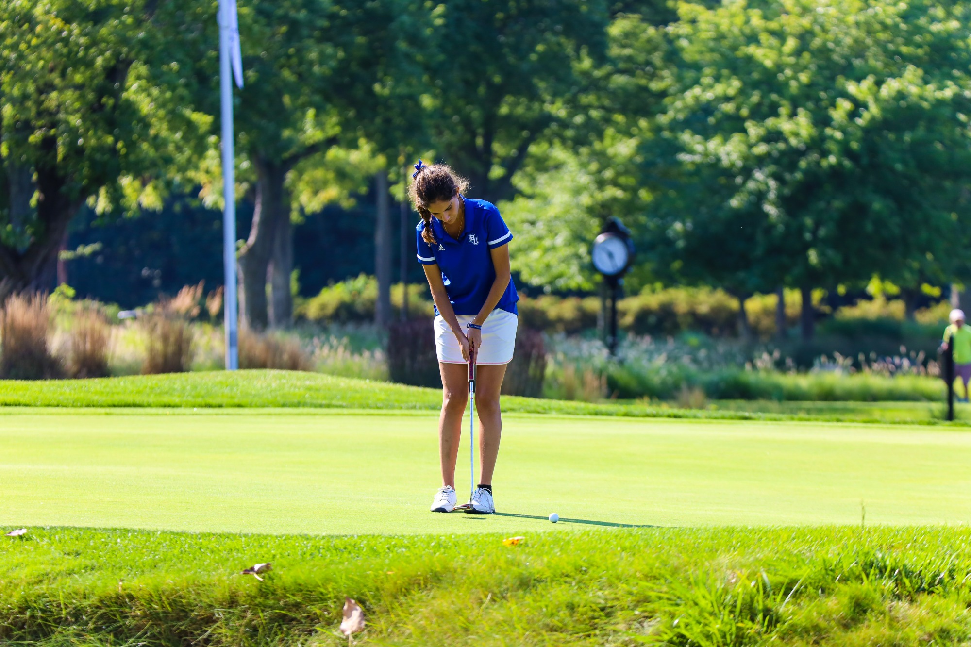 Women's Golf leads the Kyle Campbell Memorial Tournament after round 1 ...