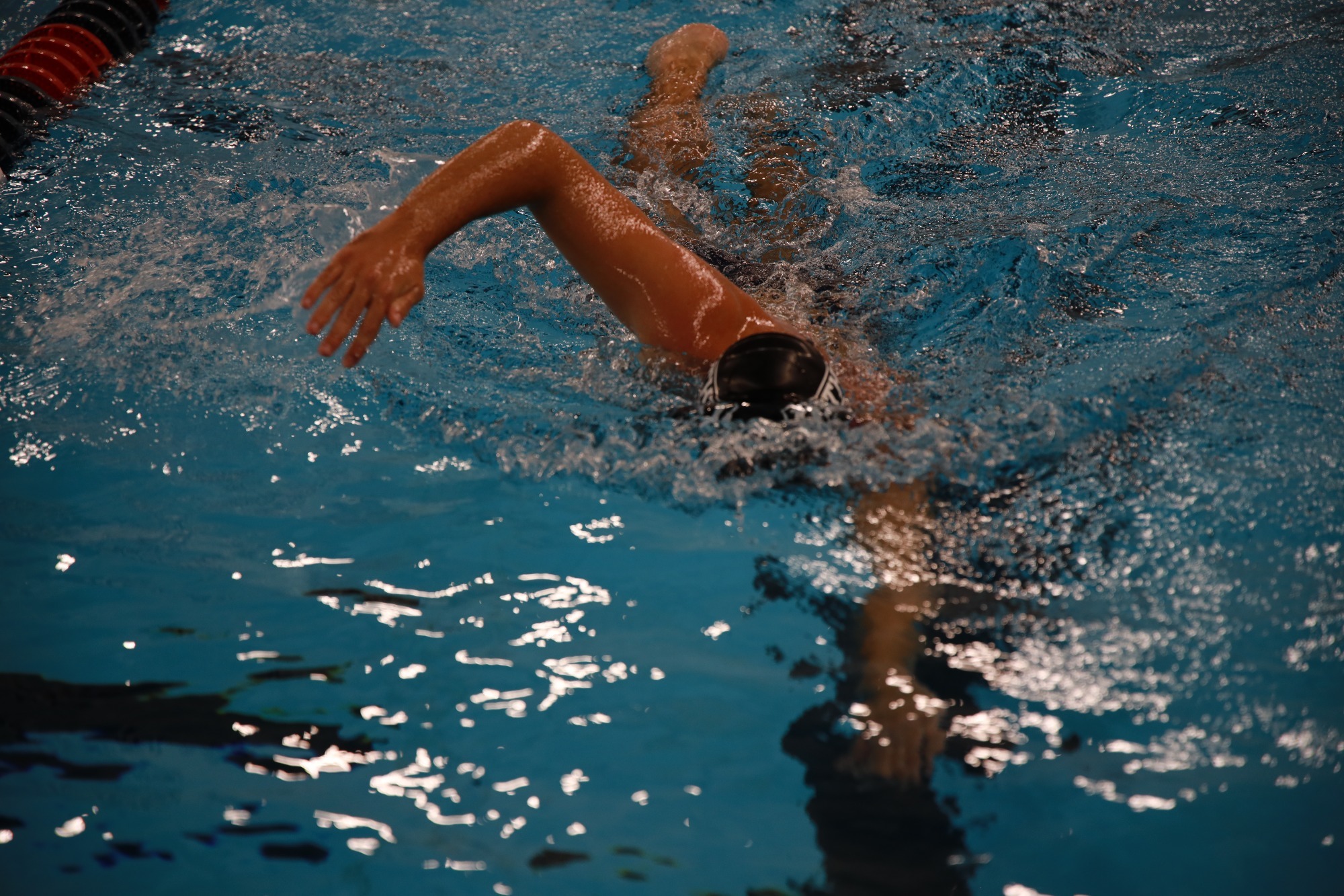 Men's Swim and Dive split first home tri-meet - Bethel University (Ind)