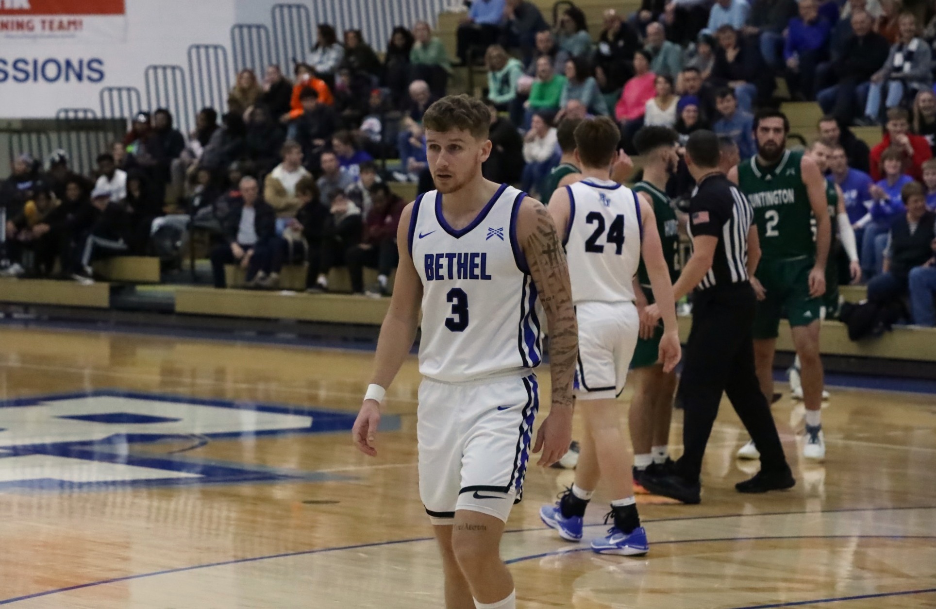 Drew Lutz two points away from Bethel career-high against Spring Arbor ...