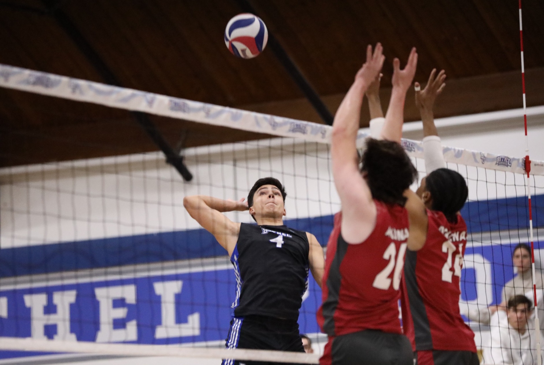 Men's Volleyball gets first WHAC win over the Aquinas Saints - Bethel ...