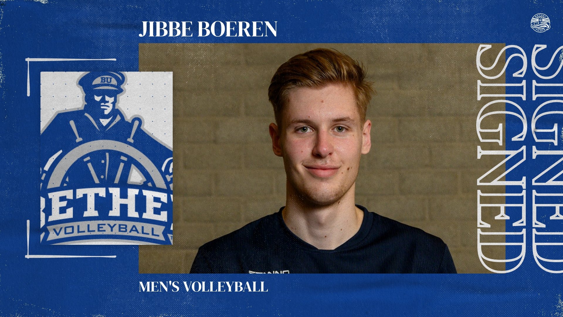 Men's Volleyball signs Jibbe Boeren as Middle Blocker - Bethel ...