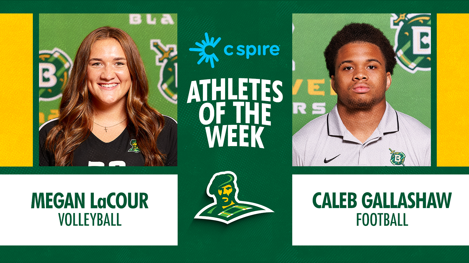 Megan LaCour, Colton Jones Named C Spire Athletes of the Week ...