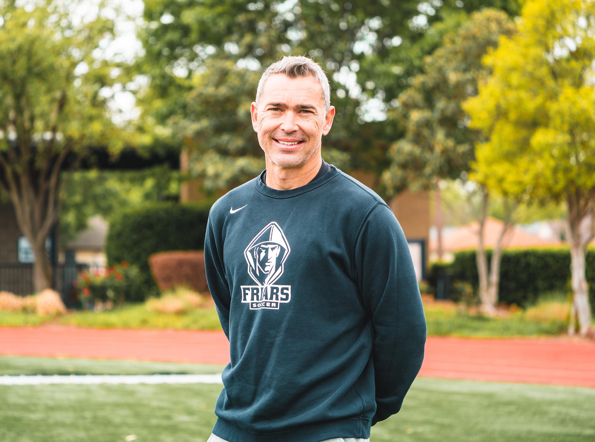 Michael Dawdy introduced as new women's soccer head coach - Bishop ...