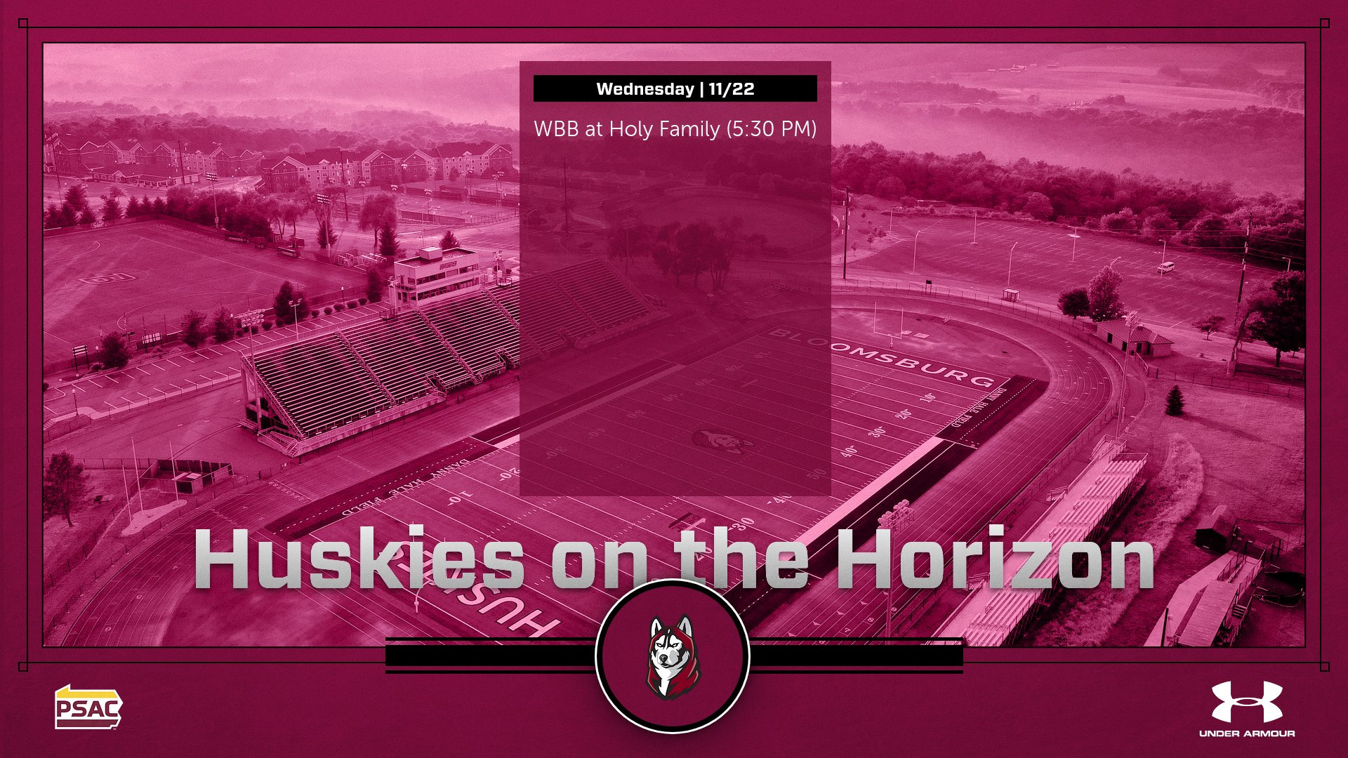 Huskies on the Horizon - Nov. 20 - Nov. 26 - Bloomsburg Athletics