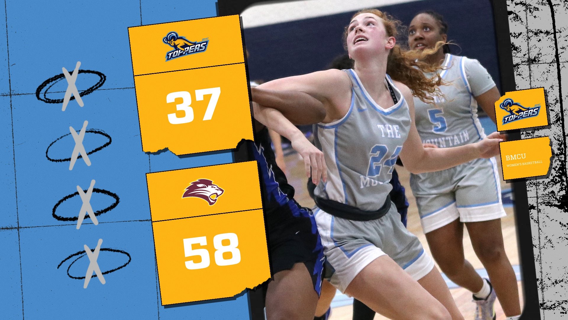 FHU shoots down Lady Toppers - Blue Mountain College